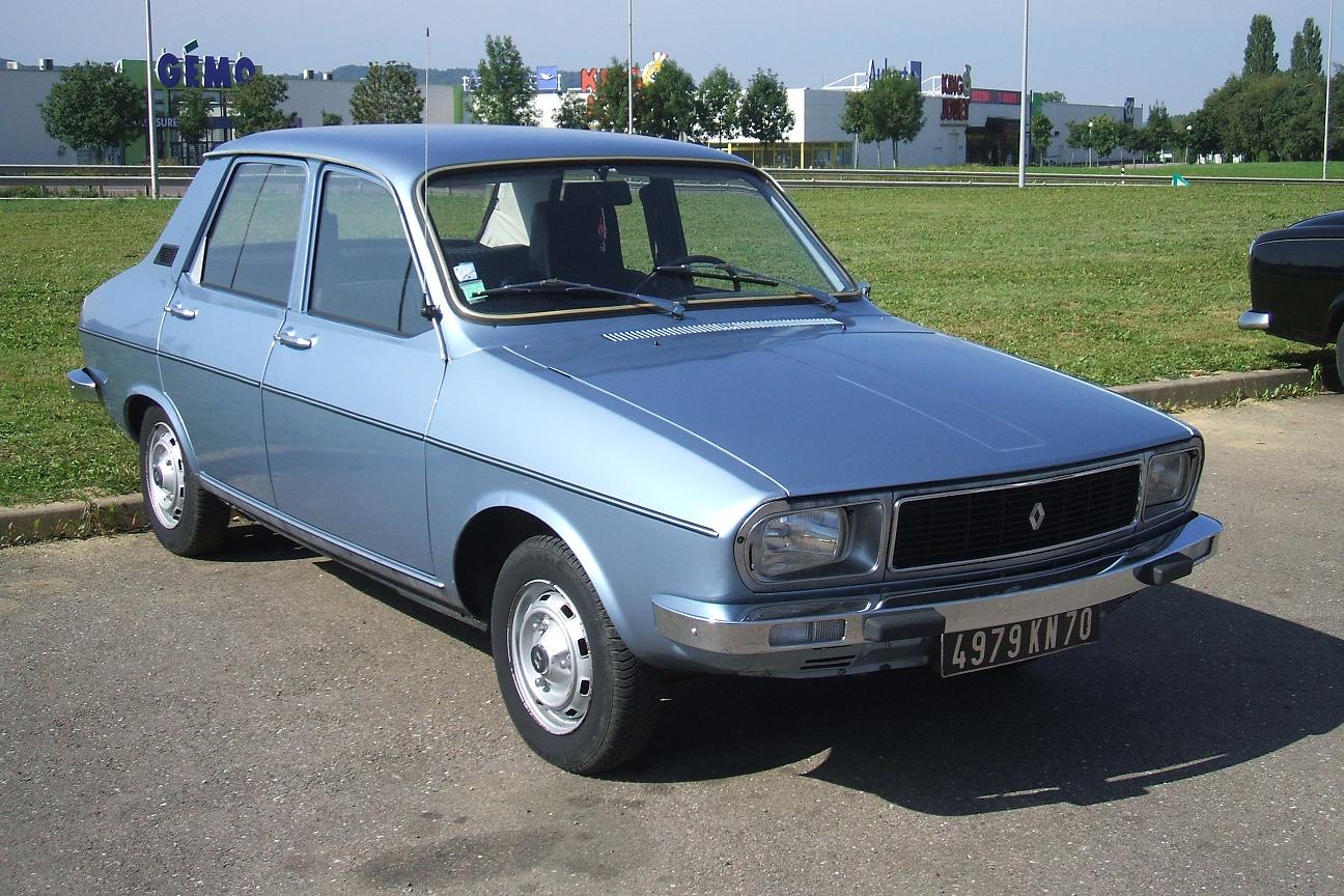 Renault 12 spécifications techniques et économie de carburant